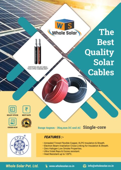 Importance of Choosing Quality Polycab DC cables | Whole Solar Importance of Choosing Quality Polycab DC cables | Whole Solar
